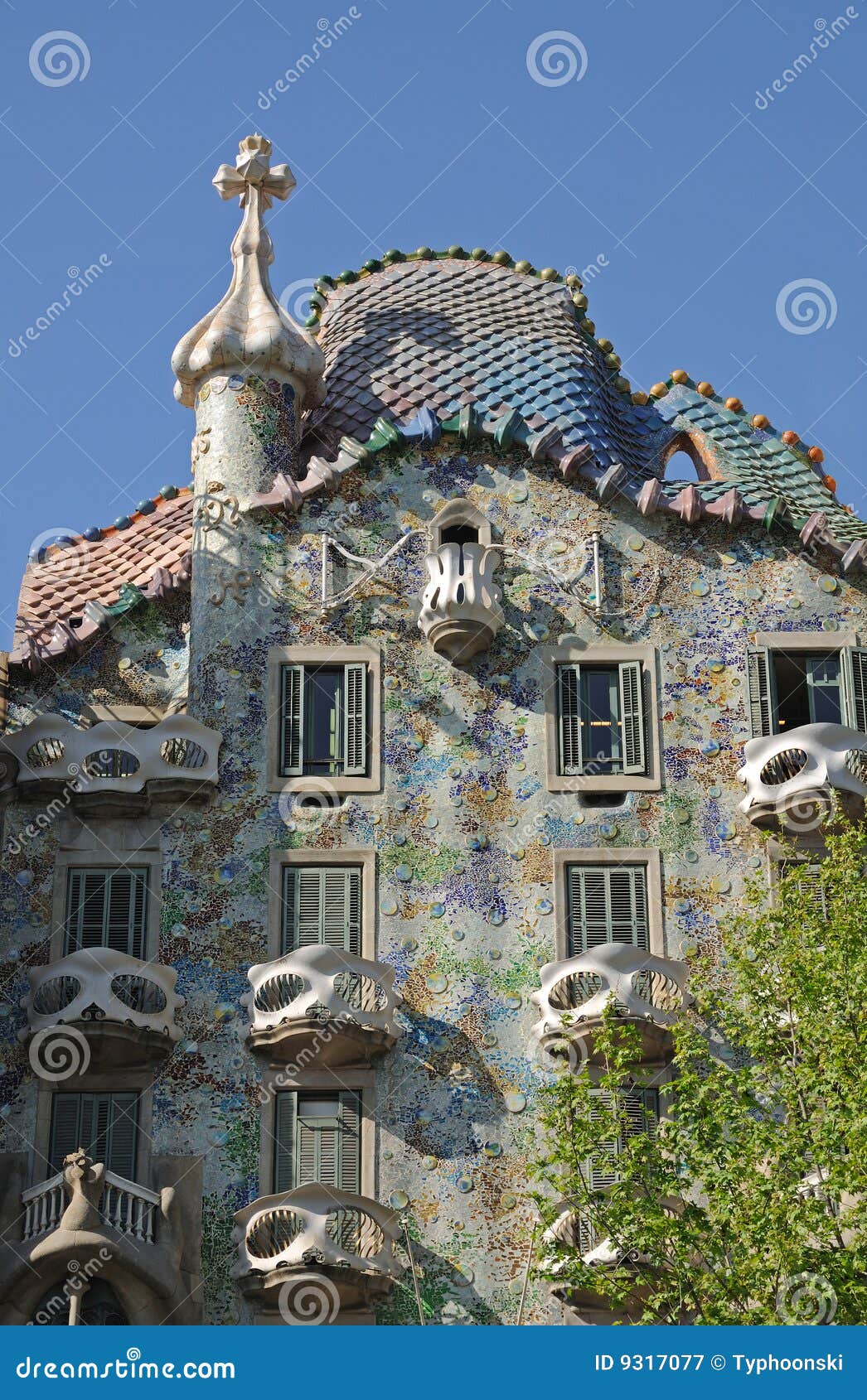 Case Batllo a Barcellona, Spagna Fotografia Editoriale - Immagine di ...