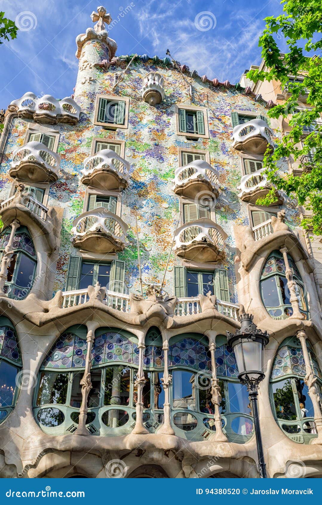 Case Batllo a Barcellona, Spagna Immagine Editoriale - Immagine di ...