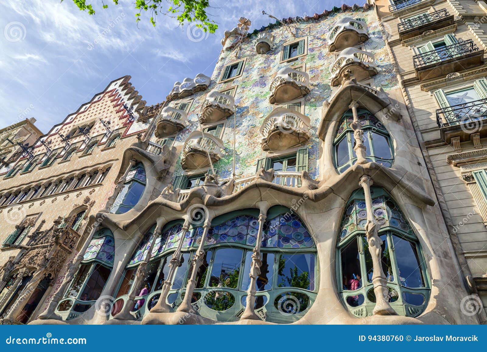 Case Batllo a Barcellona, Spagna Immagine Editoriale - Immagine di ...