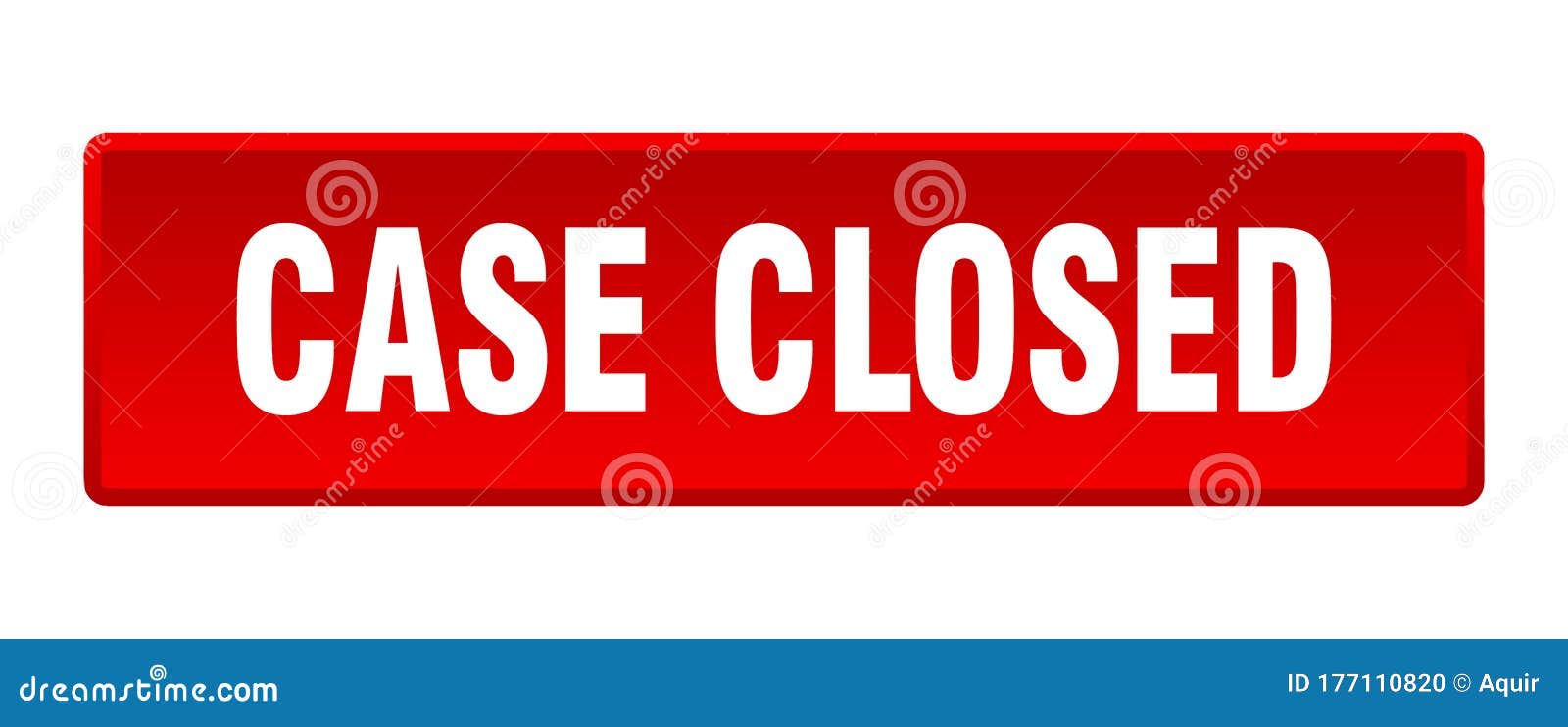 Case Closed Button. Case Closed Square Isolated Push Button Stock ...