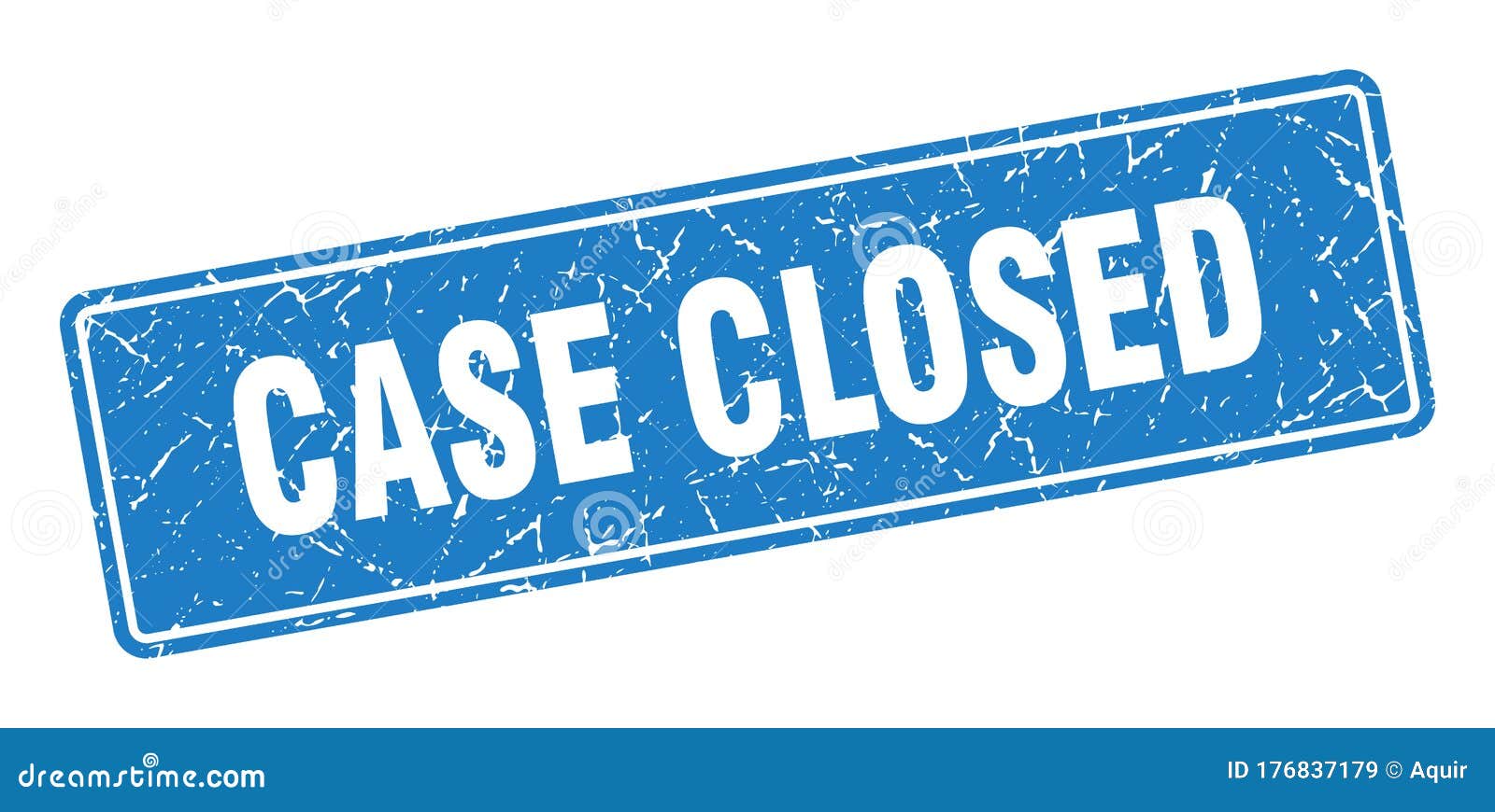 Case Closed Sign. Case Closed Grunge Stamp Stock Vector - Illustration ...