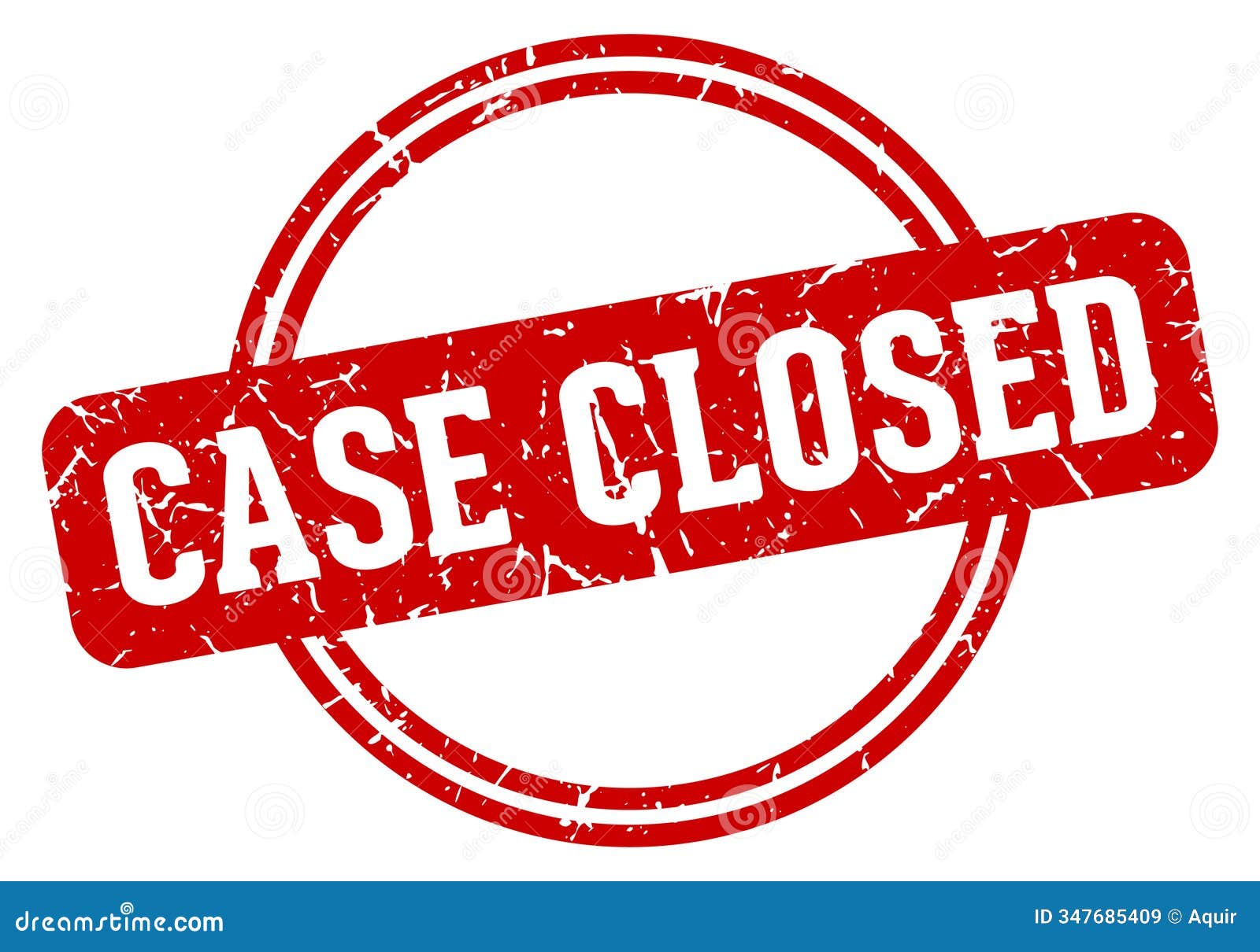 Case Closed Sticker. Case Closed Sign On Transparent Background Cartoon ...