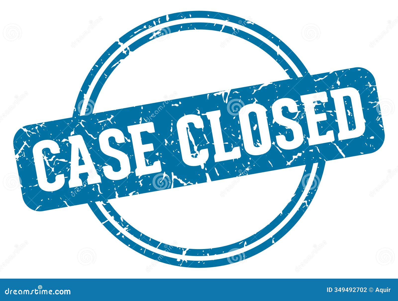 Case Closed Sticker. Case Closed Sign On Transparent Background Cartoon ...