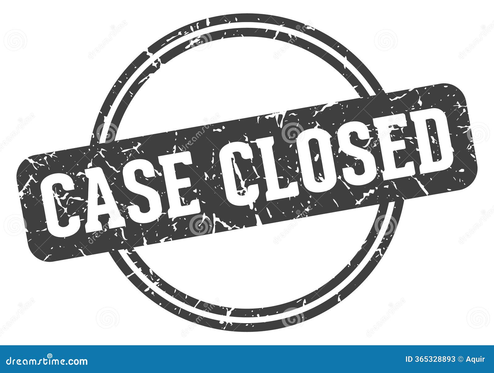 Case Closed Sticker. Case Closed Sign On Transparent Background Vector ...