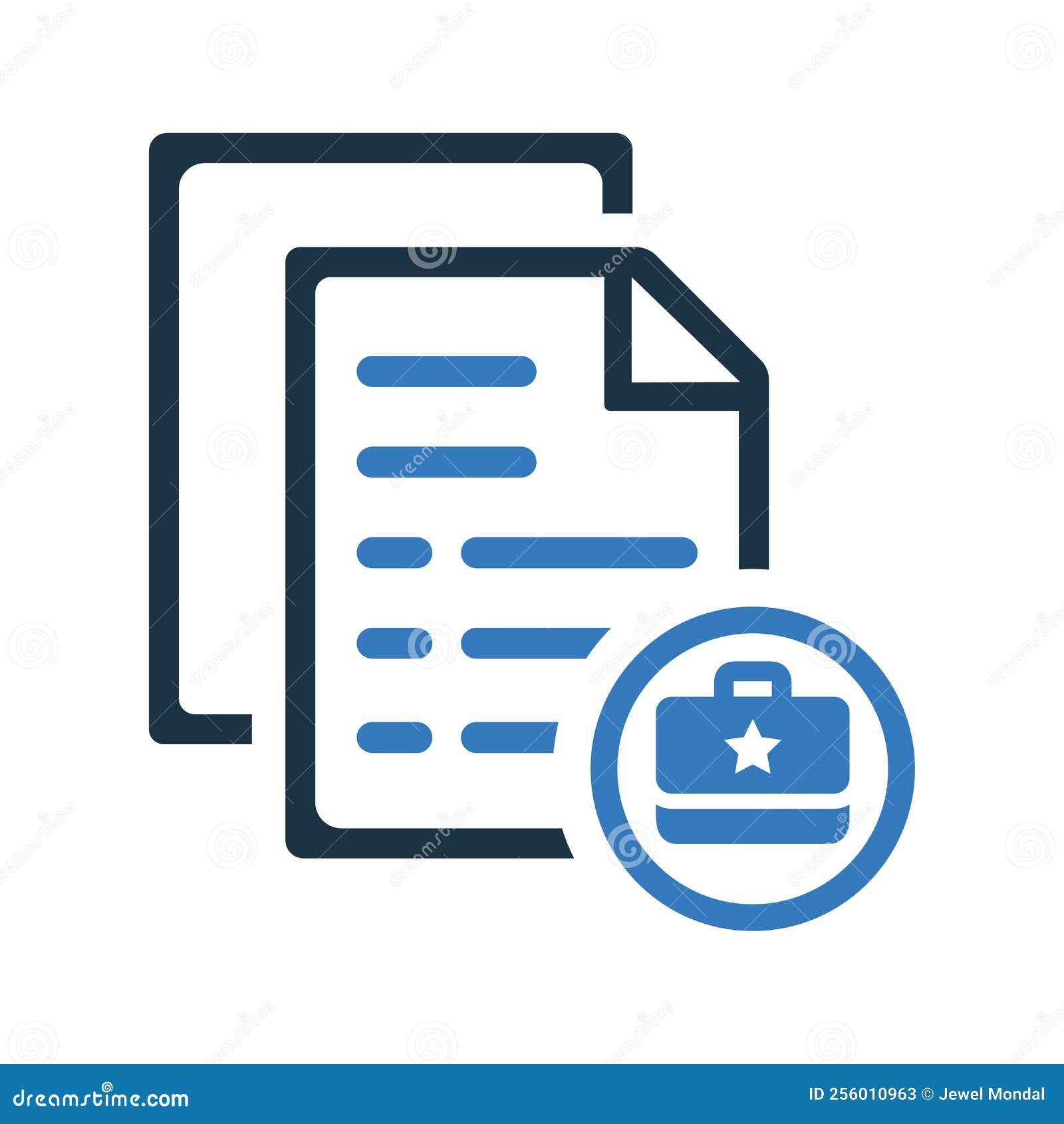 Case, Document, Office Icon. Editable Vector Graphics Stock ...