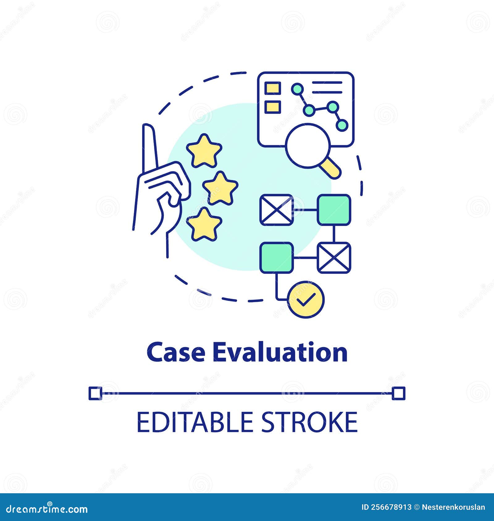 Evaluation Complex Like A Puzzle - Pictured As Word Evaluation On A ...