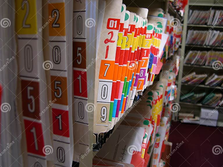 Case Files stock photo. Image of records, filing, office - 48944