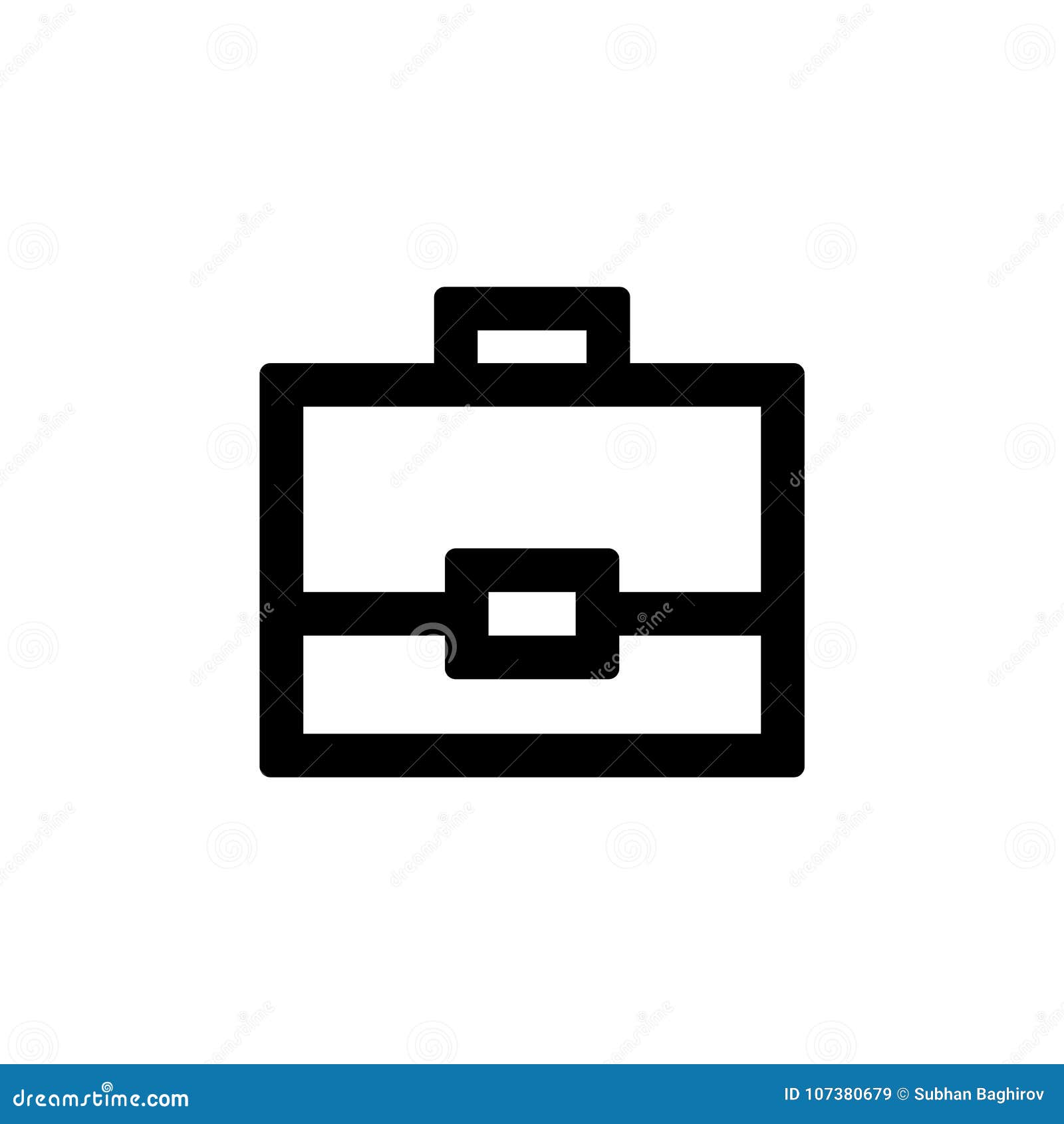 Case Icon for Simple Flat Style Ui Design Stock Vector - Illustration ...