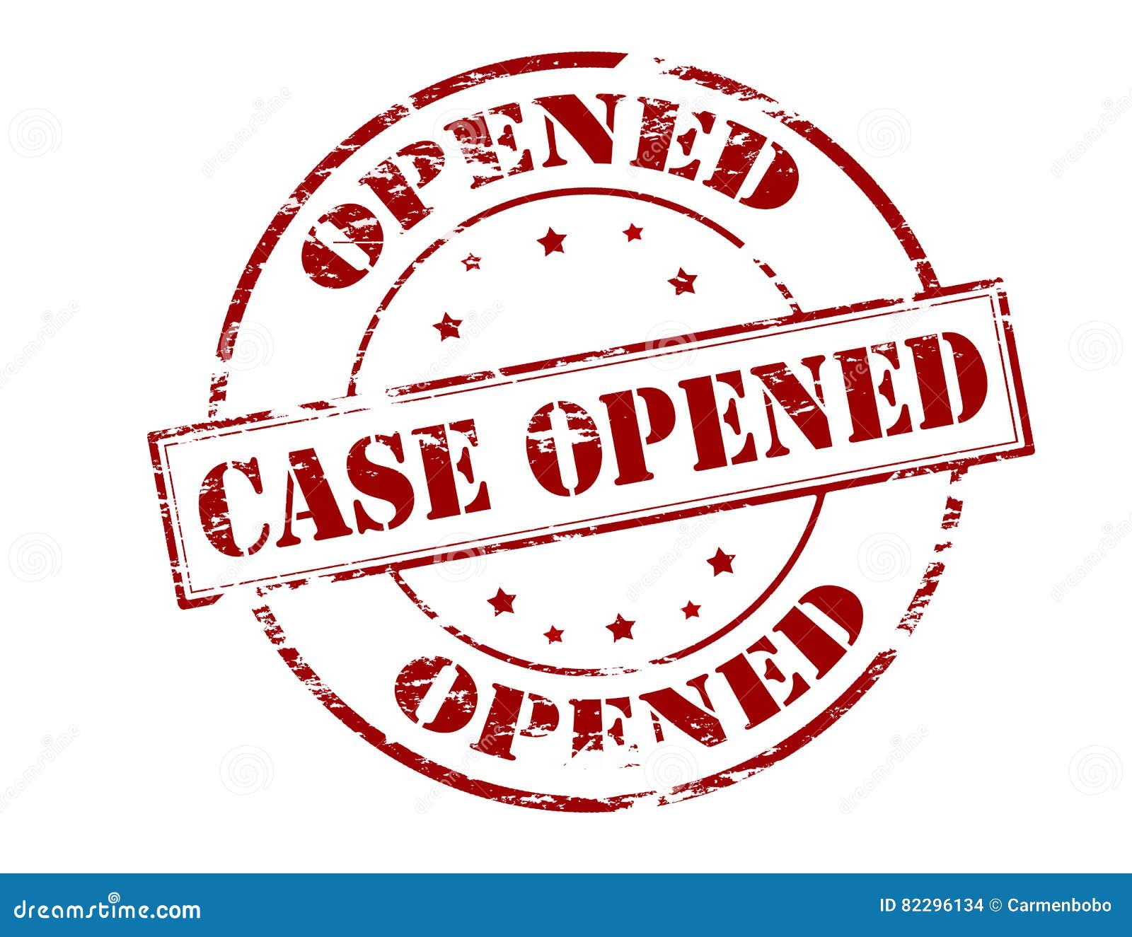 Case opened stock illustration. Illustration of concept - 82296134