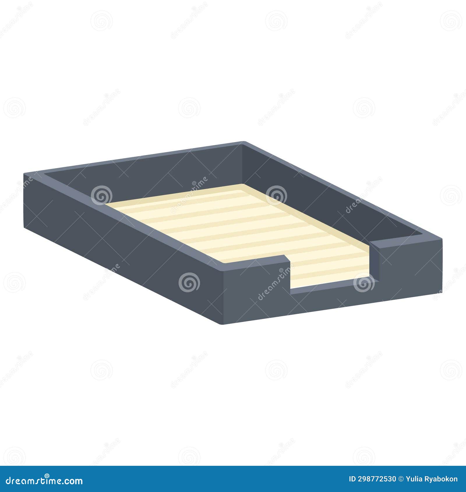 Case Paper Tray Icon Cartoon Vector. Data Inbox Stock Vector ...