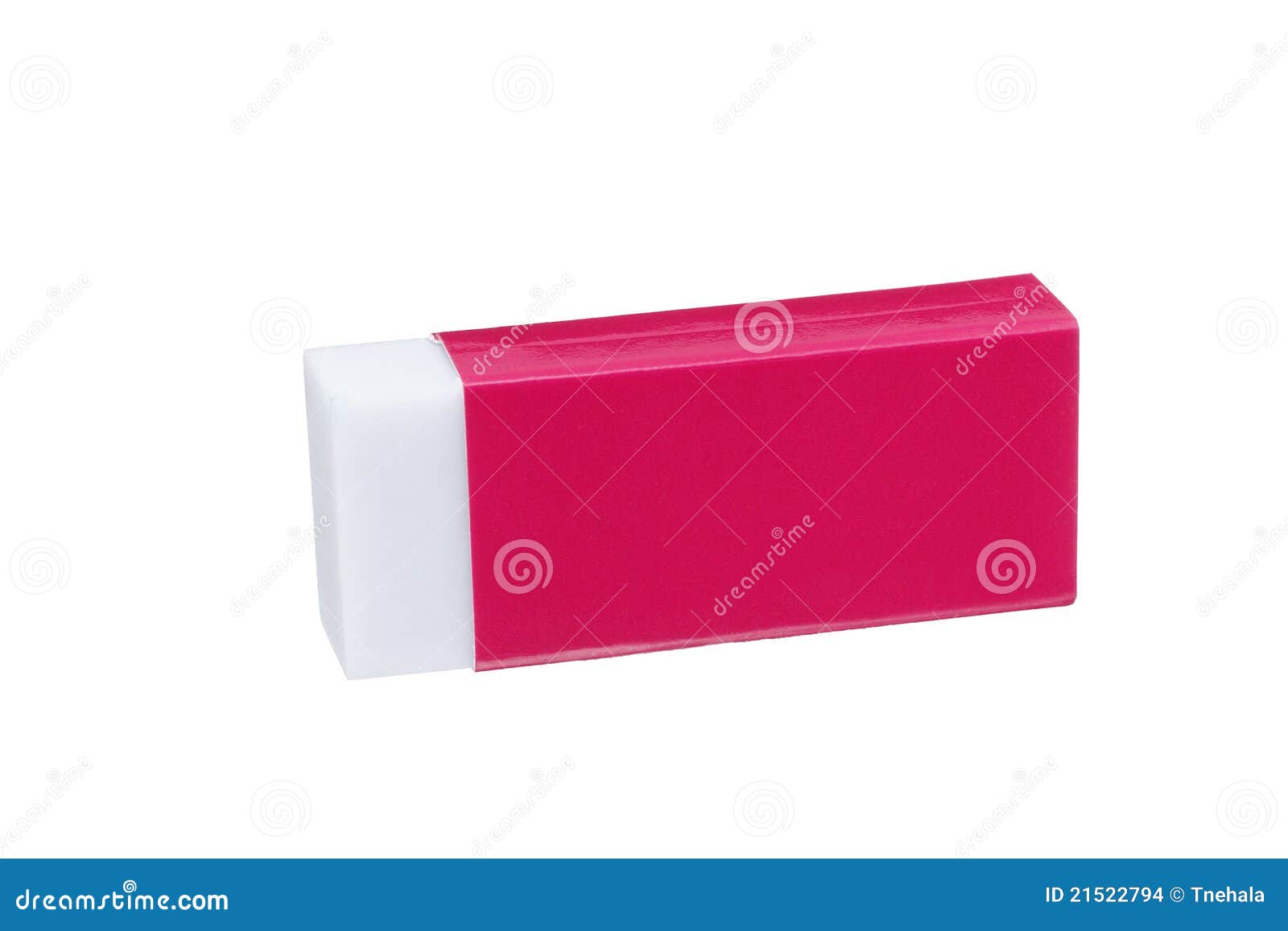 Case red eraser stock photo. Image of piece, office, supplies - 21522794