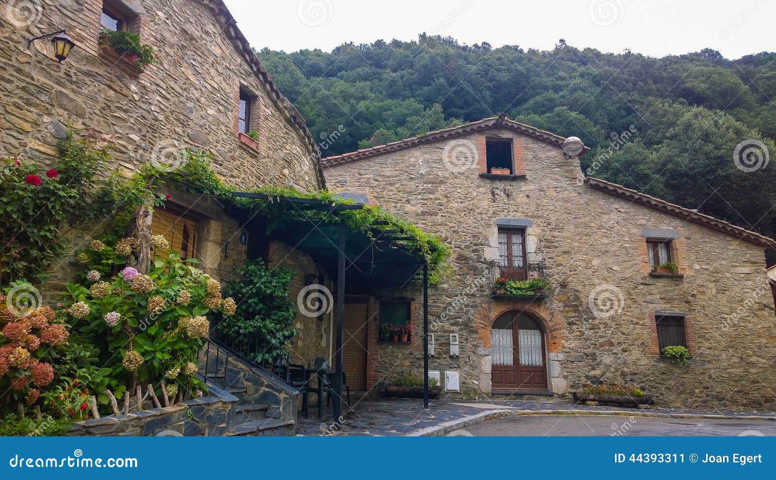 Case rurali immagine stock. Immagine di fattoria, paese - 44393311