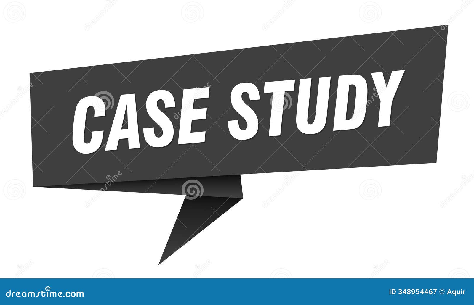 Case Study Banner. Case Study Speech Bubble, Label, Sticker, Sign ...