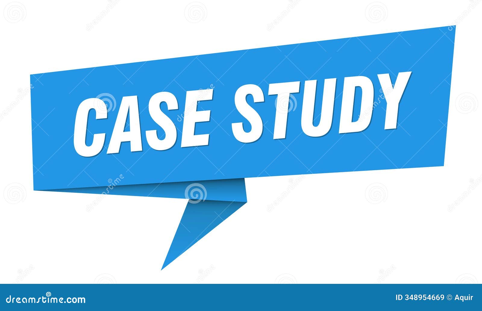 Case Study Banner. Case Study Speech Bubble, Label, Sticker, Sign ...