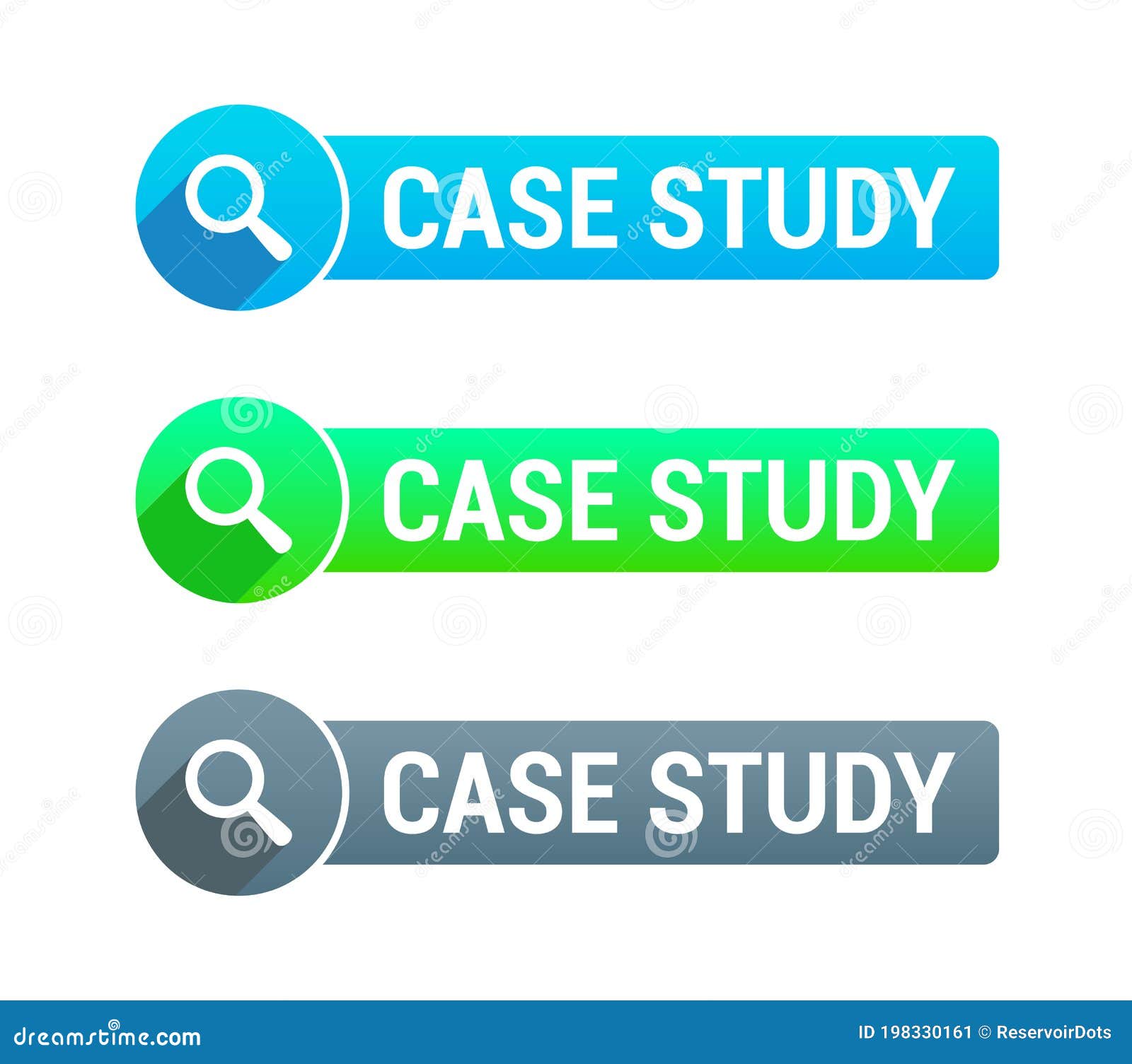 Case Study Banner Vector stock vector. Illustration of word - 198330161