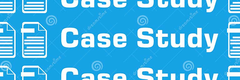 Case Study Blue Repeated Text Symbol Stock Illustration - Illustration ...
