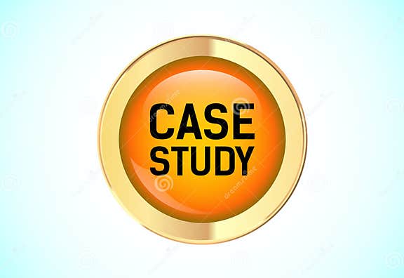 Case Study Button Design Illustration, Research Analysis, Suitable for Mobile App, and Website ...