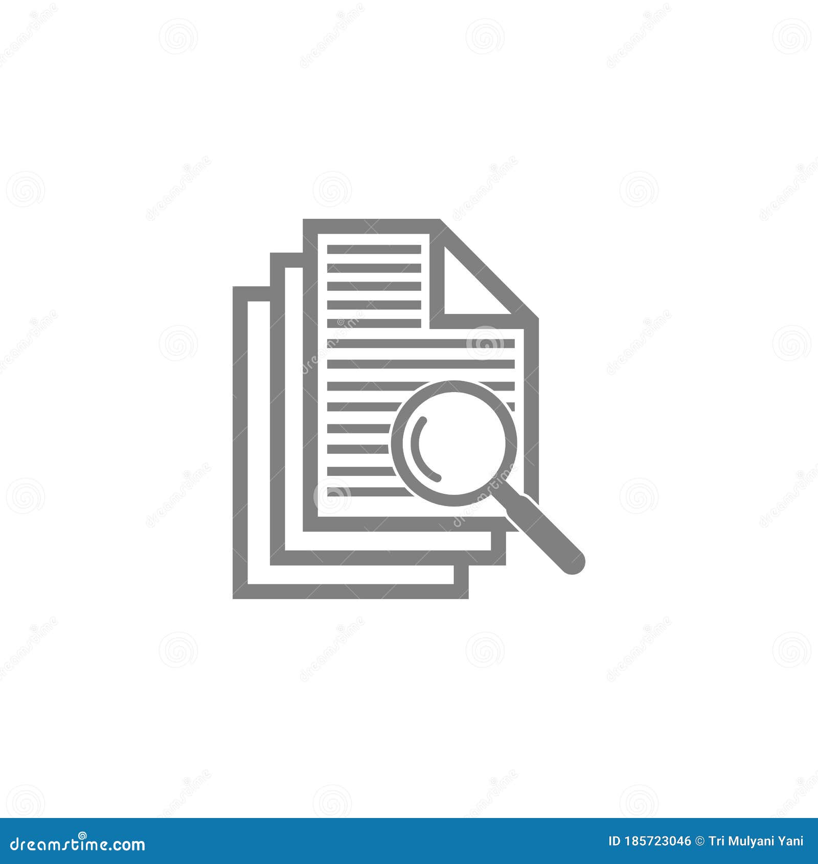 Case Study Icon Vector Design Symbol Stock Vector - Illustration of ...