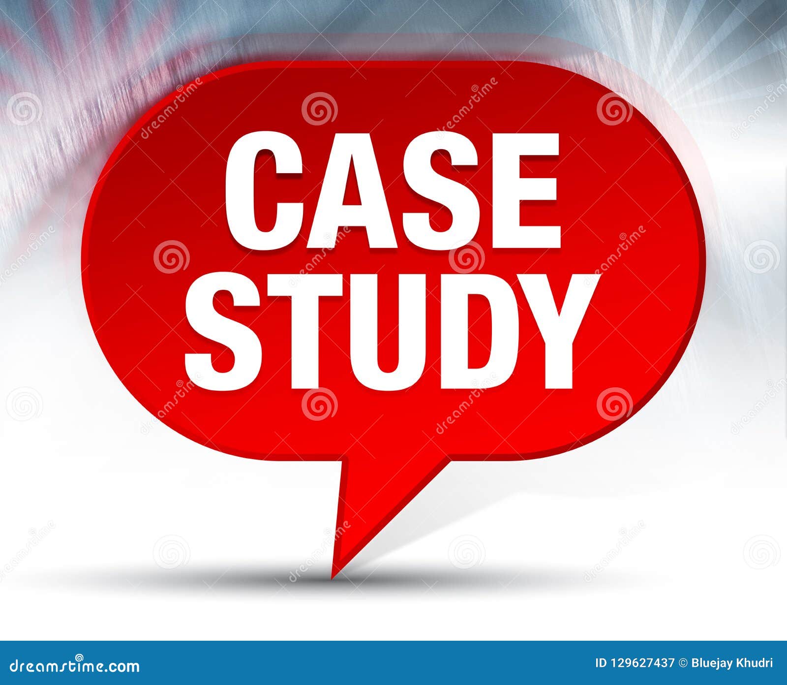 Case Study Red Bubble Background Stock Illustration - Illustration of ...