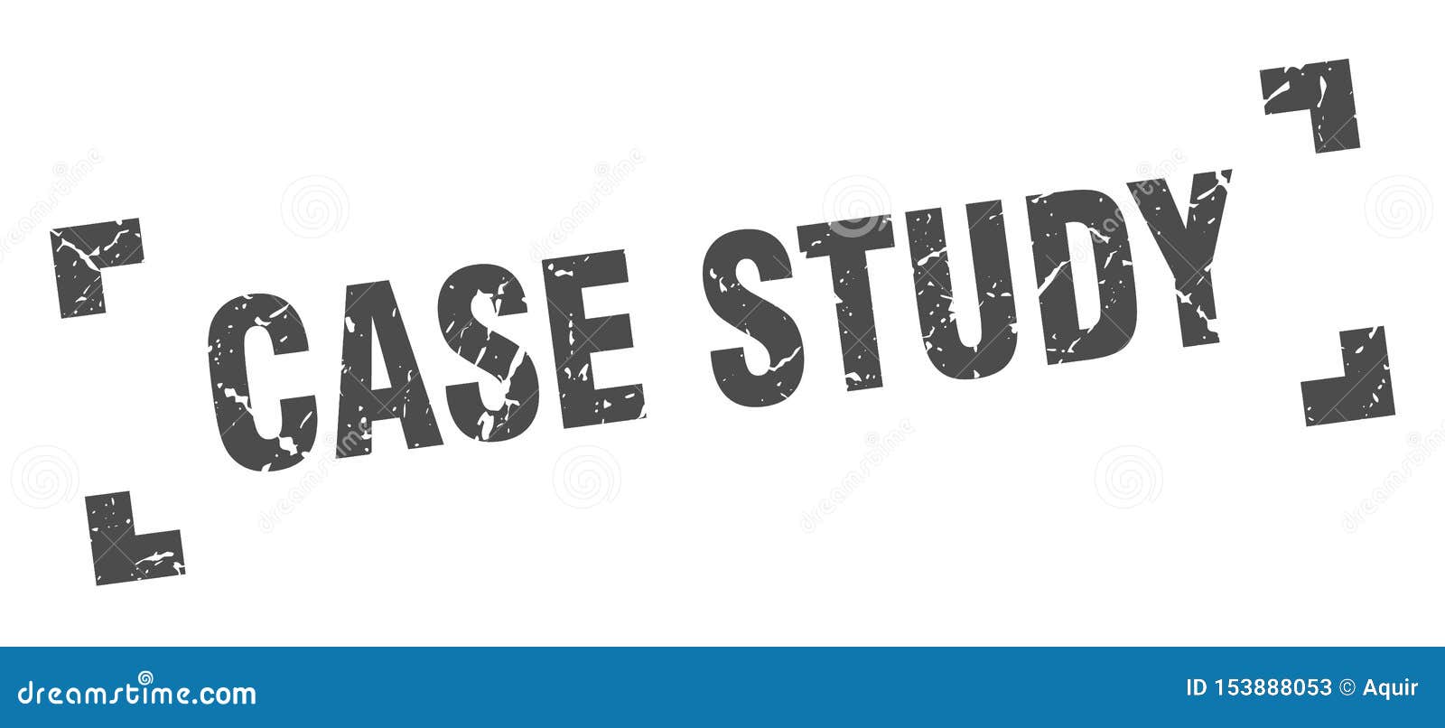 Case study stamp stock vector. Illustration of label - 153888053