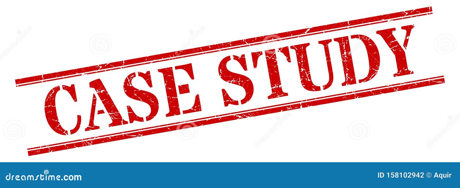 Case study stamp stock vector. Illustration of white - 158102942