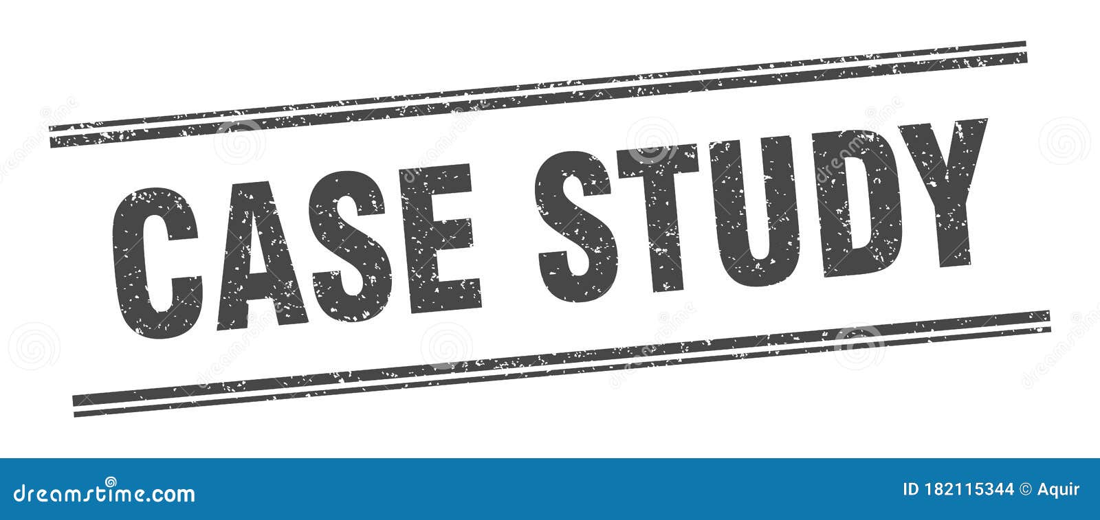 Case Study Stamp. Case Study Square Grunge Sign Stock Vector ...
