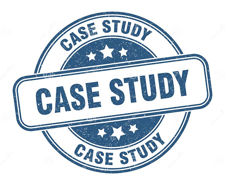 Case Study Stamp. Case Study Round Grunge Sign Stock Vector ...