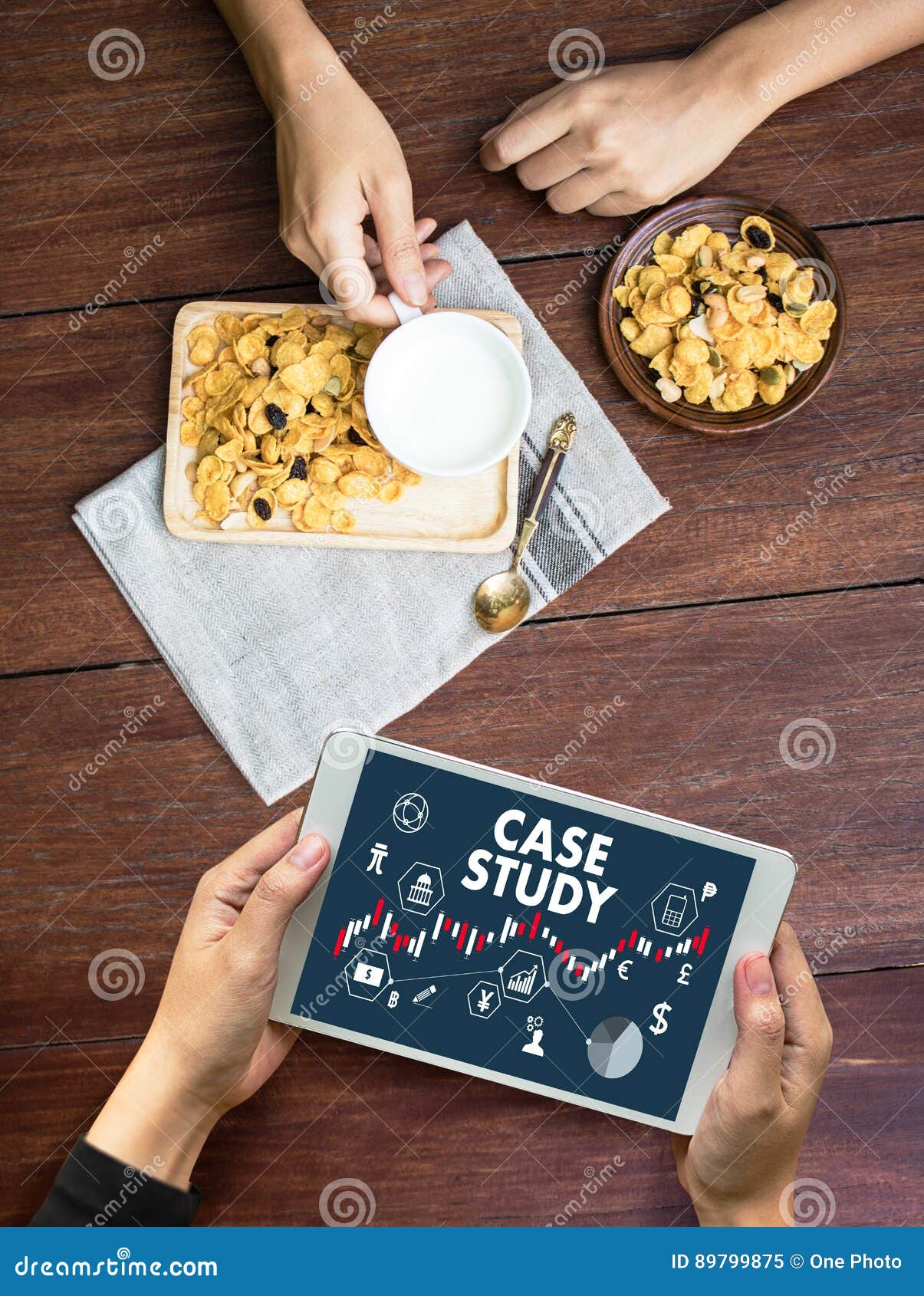 CASE STUDY Student Studying Hard and Students Learning Education Stock ...