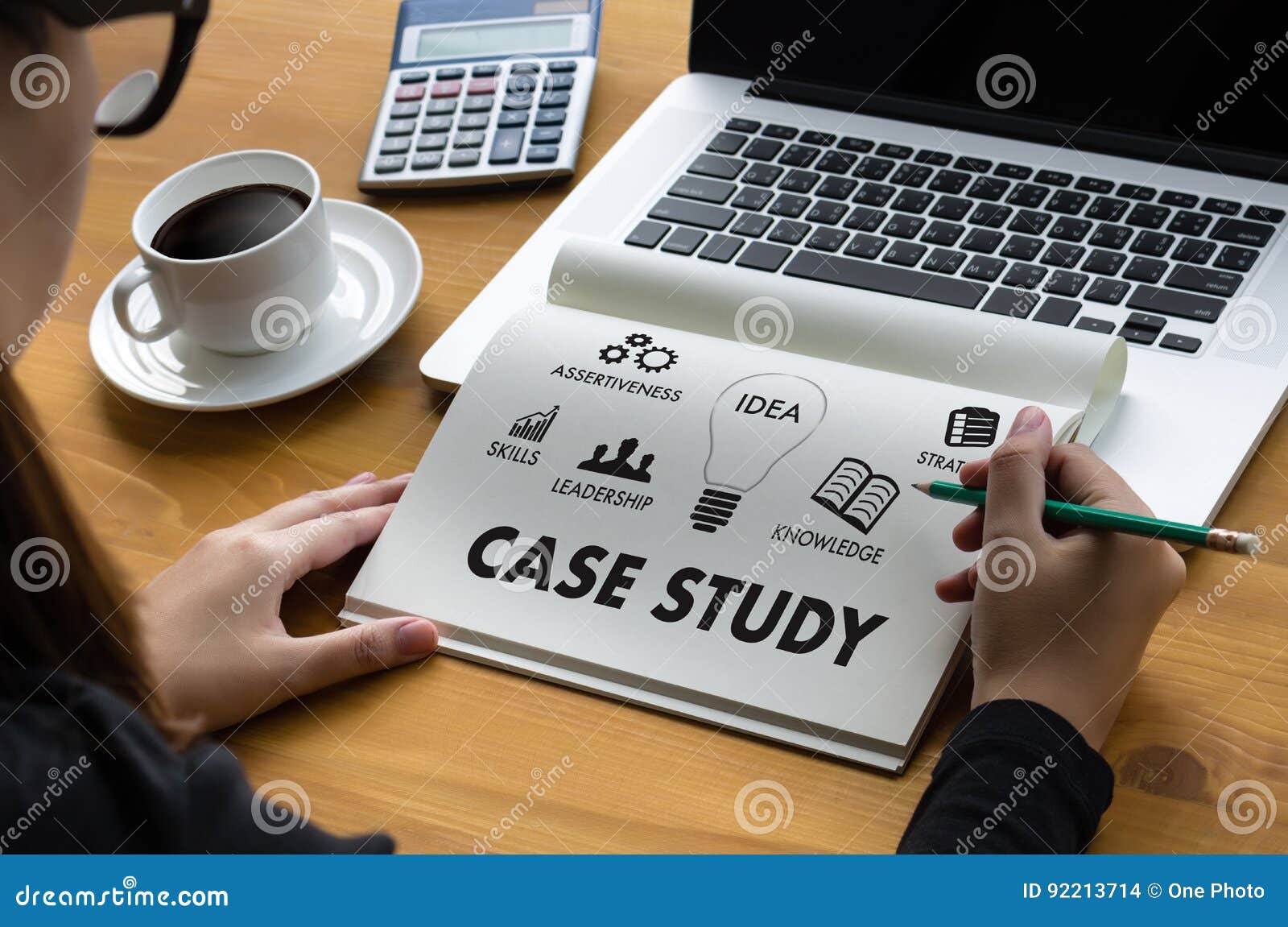 CASE STUDY Student Studying Hard and Students Learning Education Stock ...