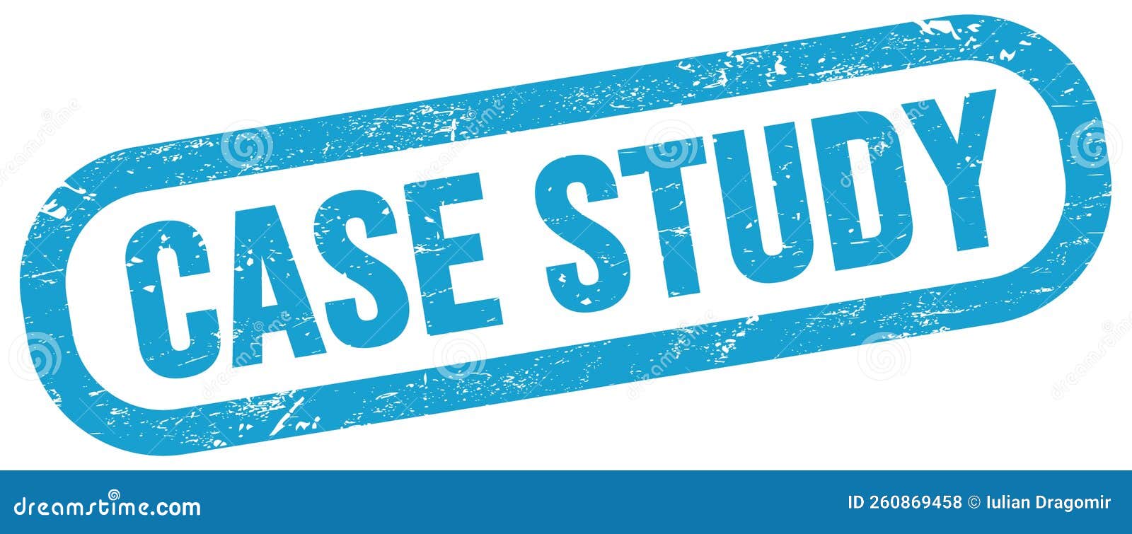 CASE STUDY, Text Written on Blue Stamp Sign Stock Photo - Image of ...