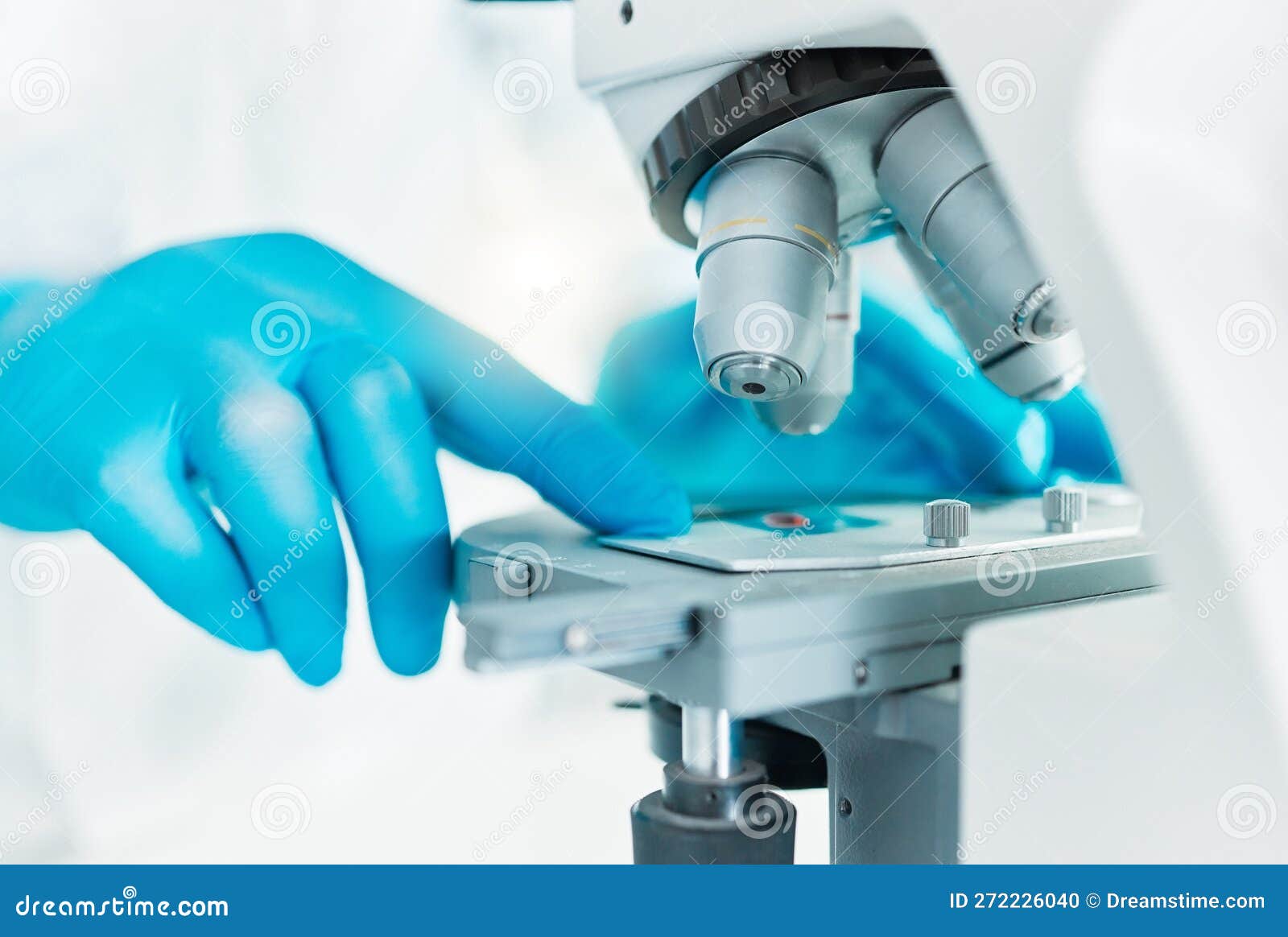 The Case is Under Further Investigation. Closeup Shot of an ...