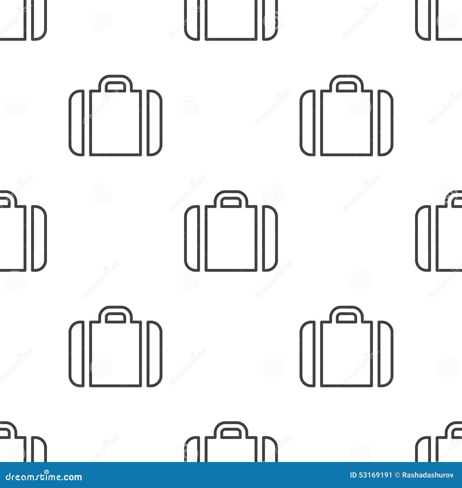 Case, Vector Seamless Pattern Stock Vector - Illustration of suit ...