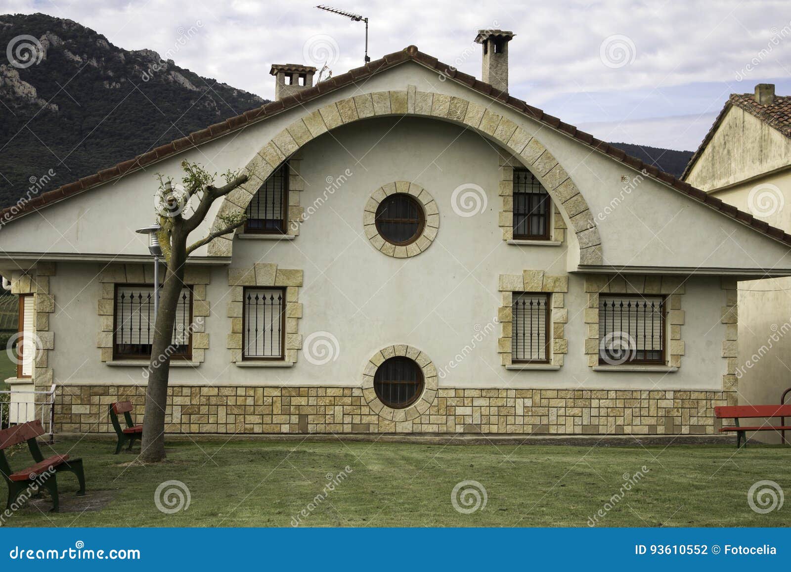 Caserio in mountains stock photo. Image of agriculture - 93610552