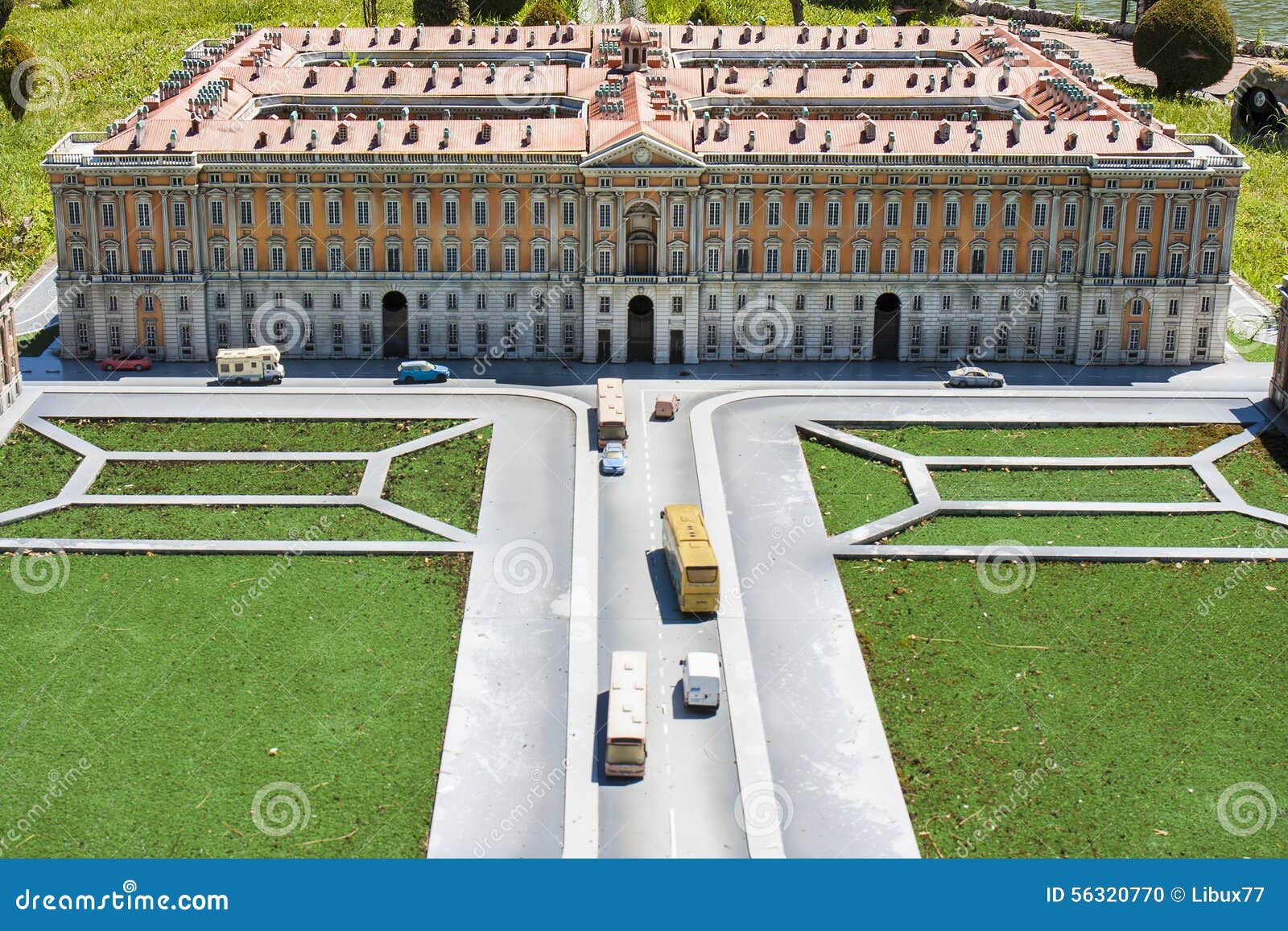 Caserta Royal Palace Italy Mini Tiny Stock Photo - Image of heritage ...