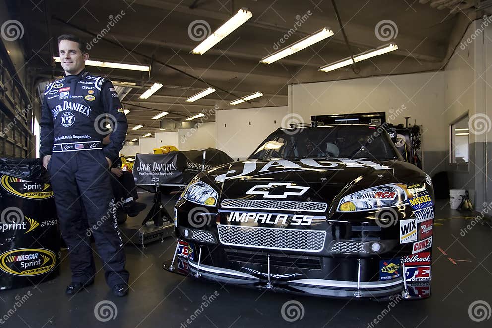 Casey Mears Sprint Cup Series Editorial Image - Image of casey ...