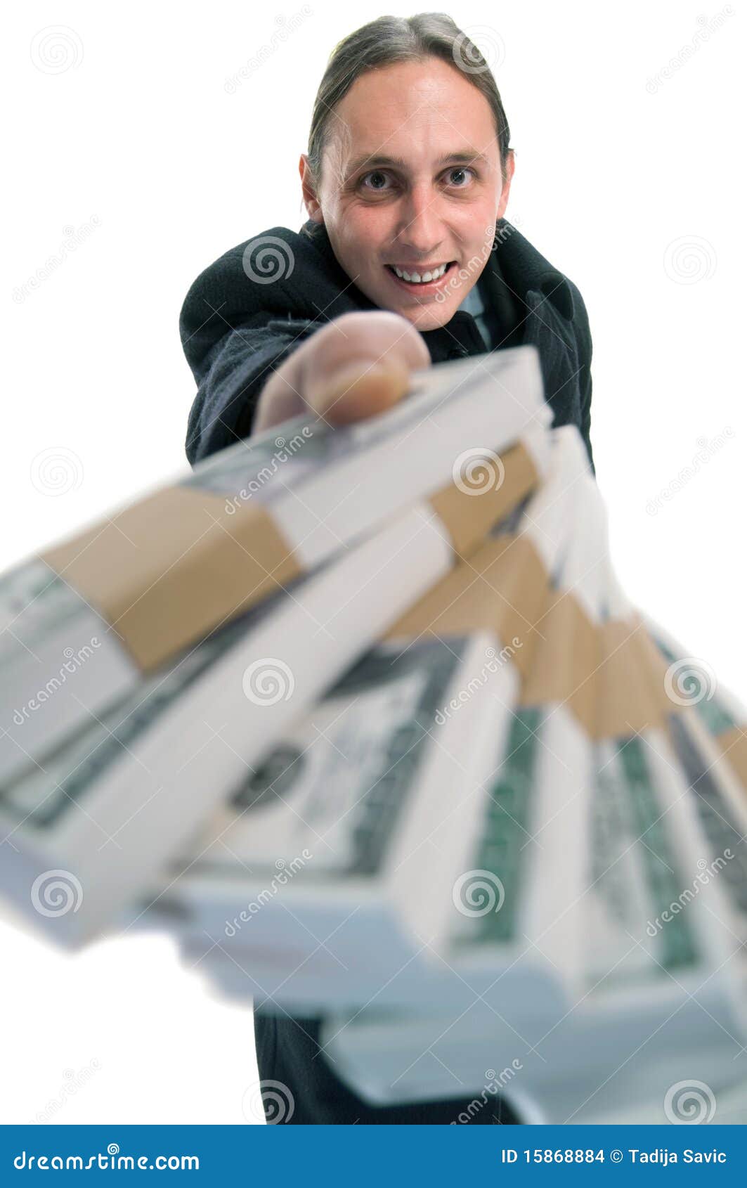Cash stock photo. Image of successful, currency, abundance - 15868884