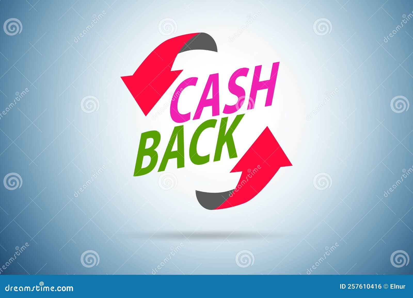 Cash Back Concept of Money Returning To Customer Stock Photo - Image of ...