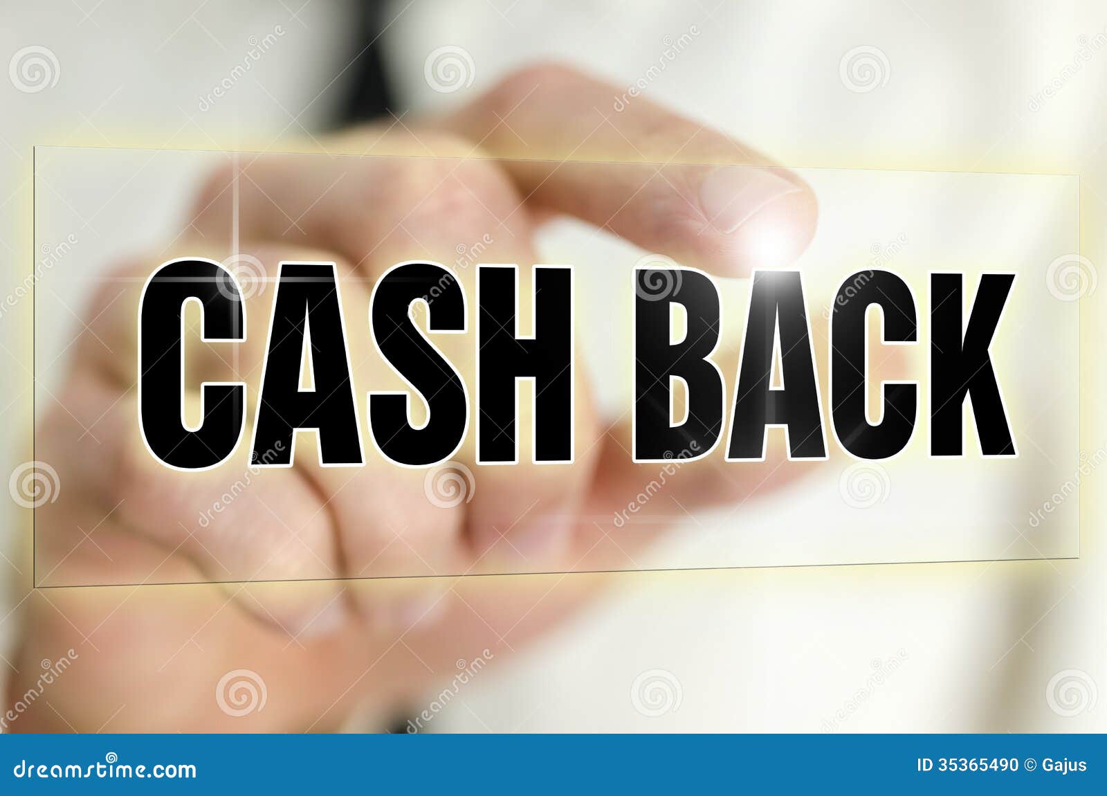 Cash back stock photo. Image of strategy, promotion, business - 35365490
