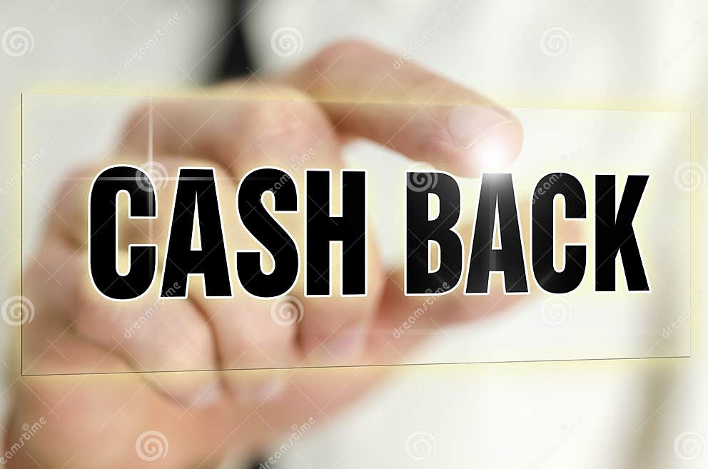 Cash back stock photo. Image of strategy, promotion, business - 35365490