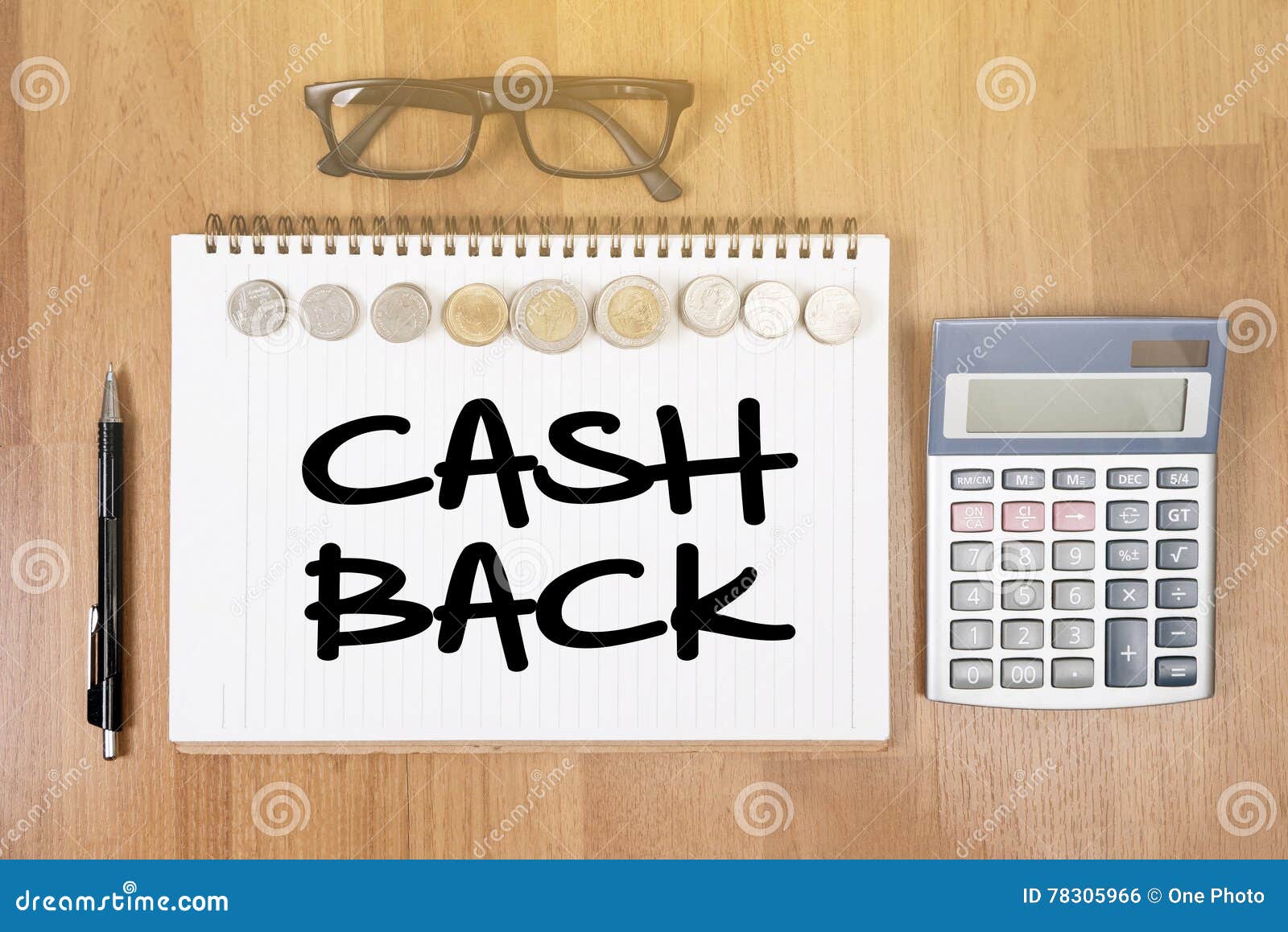Cash Back Cashback. Business Concept For Money Assurance Written On ...