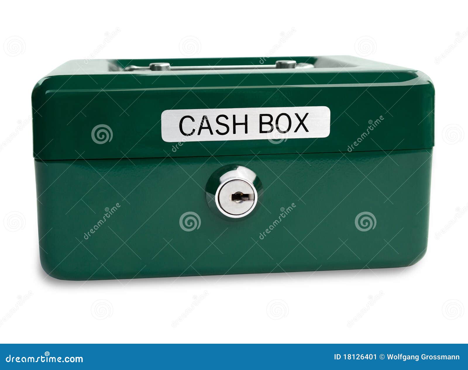 Cash box stock image. Image of funding, guarding, rich - 18126401