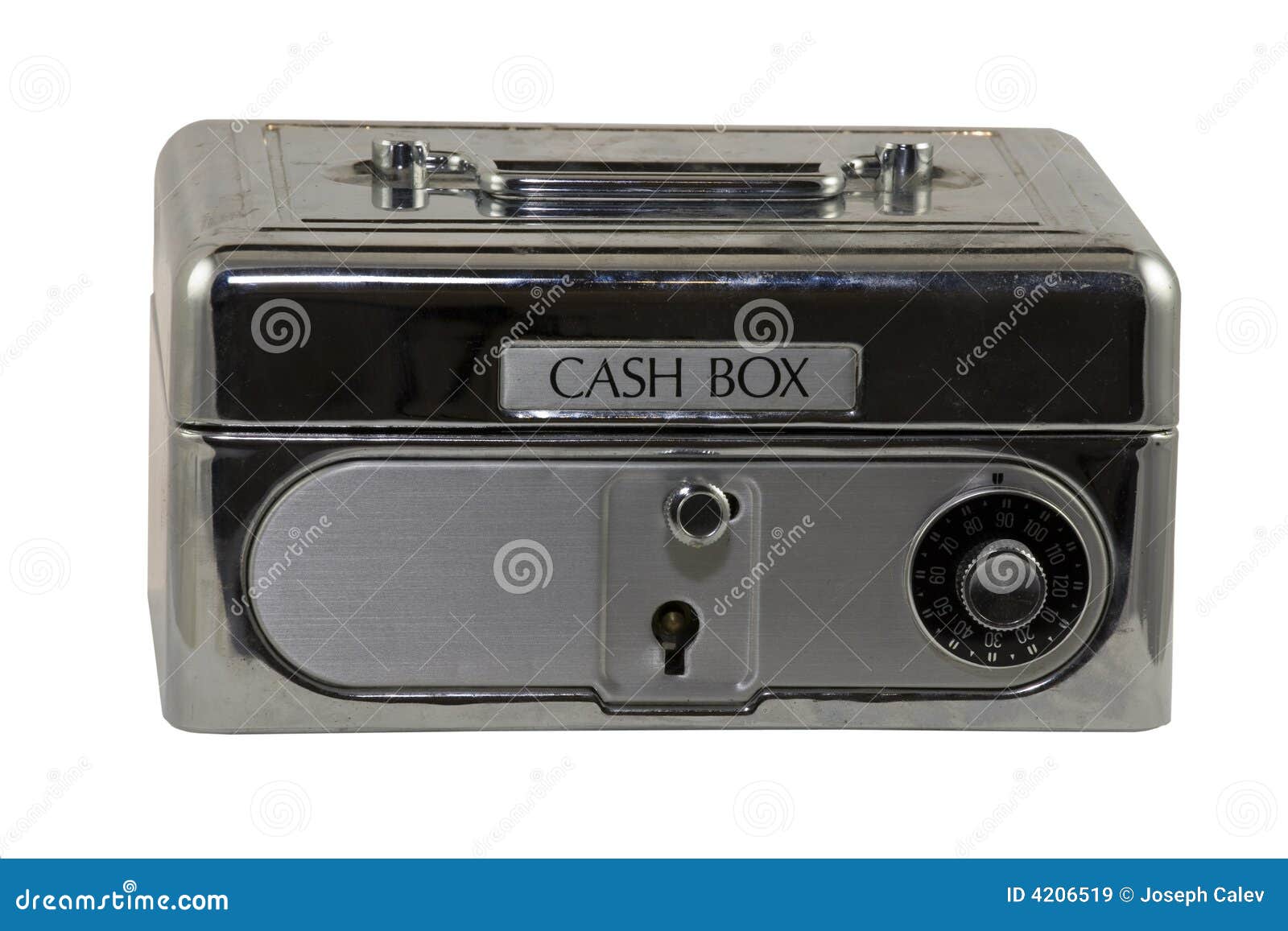 Cash box stock image. Image of worth, safe, wealth, metal - 4206519