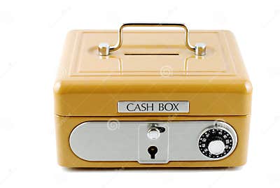 Cash Box stock image. Image of closeup, close, banking - 5922295