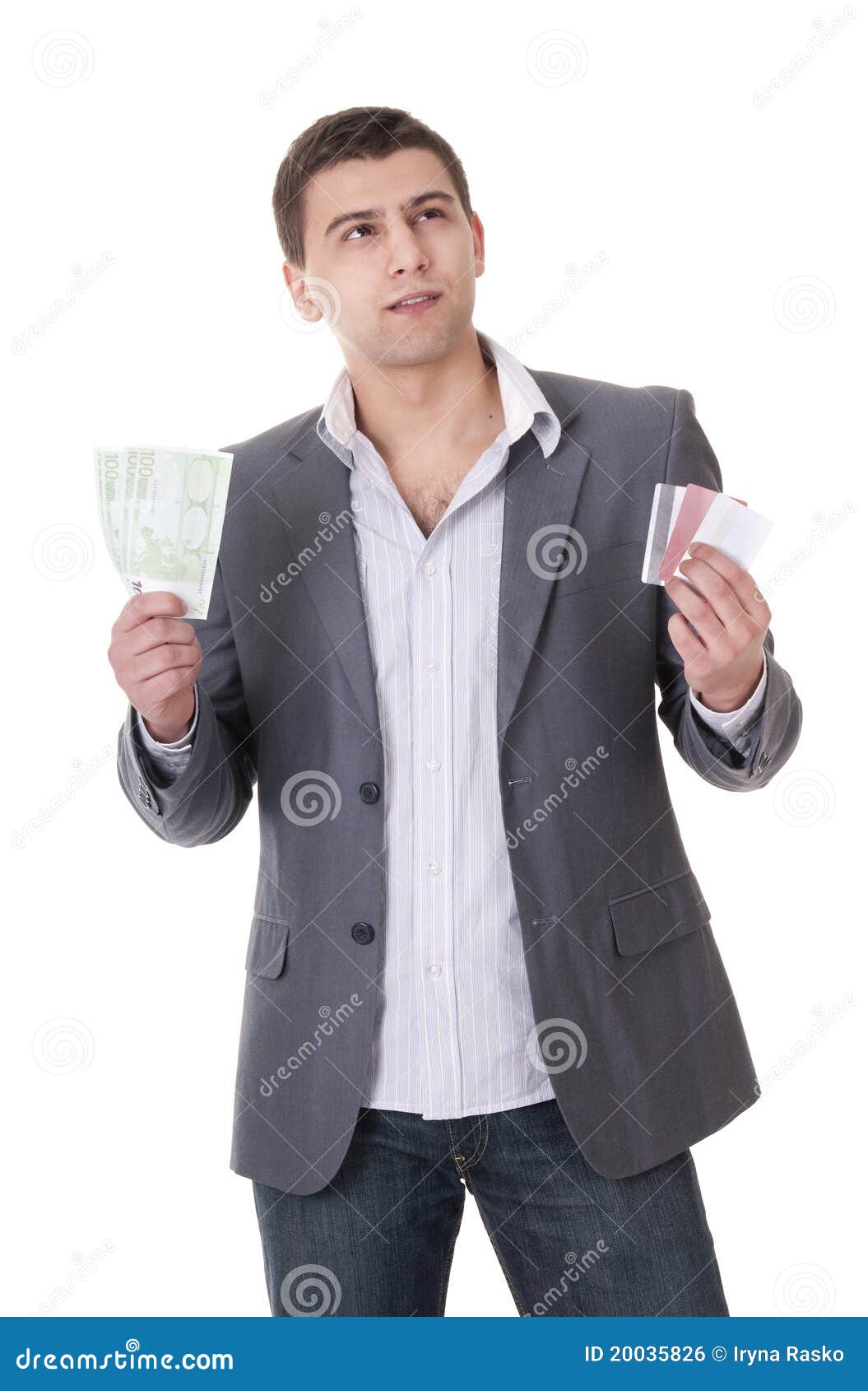 Cash or card stock photo. Image of currency, cash, hand - 20035826