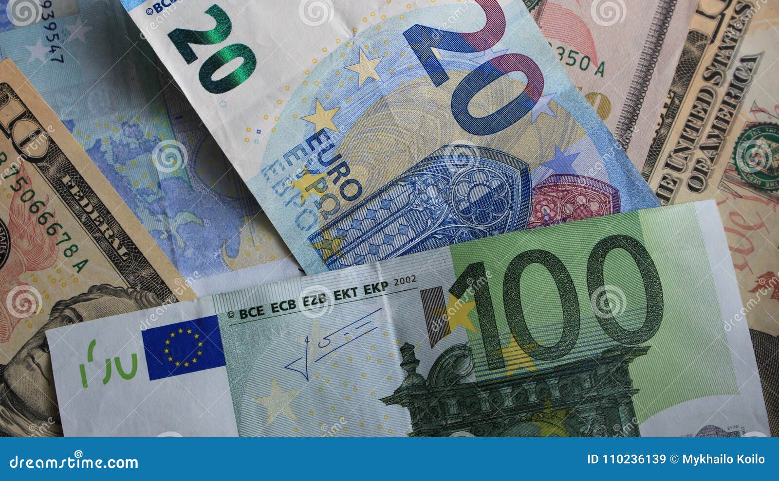 Cash denominations stock image. Image of conversion - 110236139