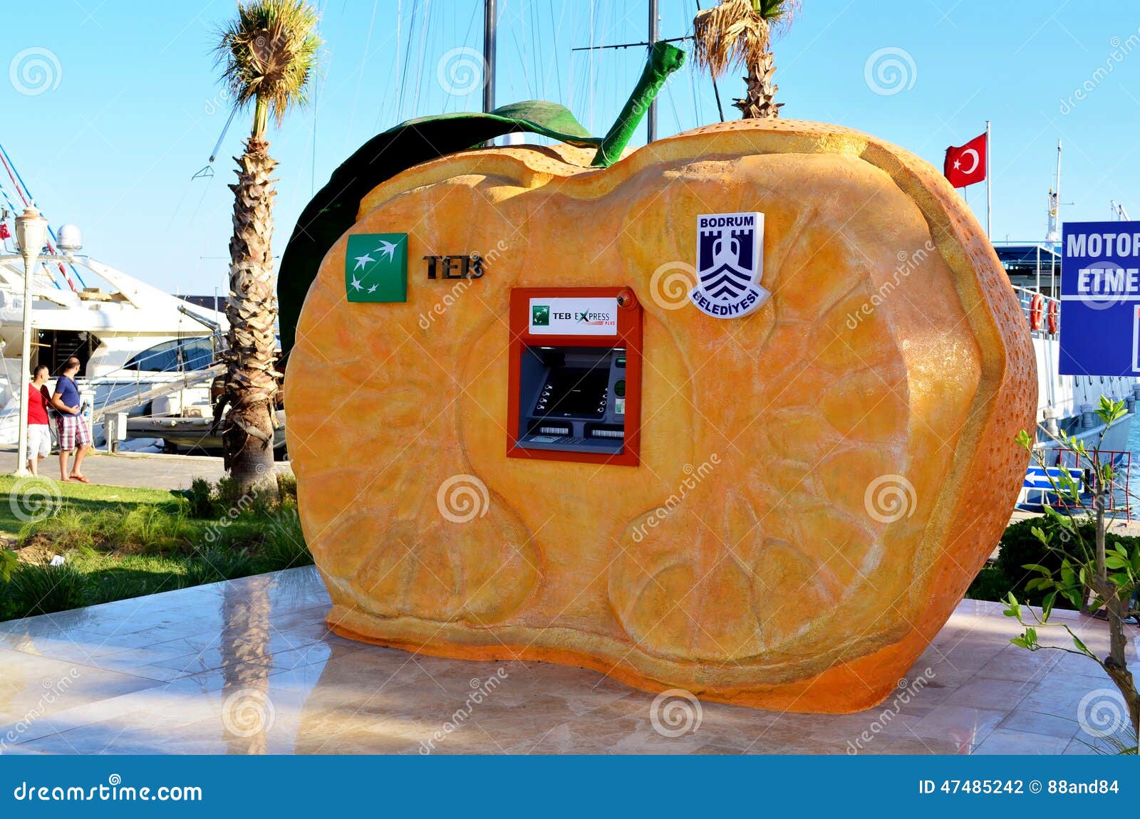 Cash Dispenser In Bodrum ,Turkey Editorial Photography - Image of debit ...