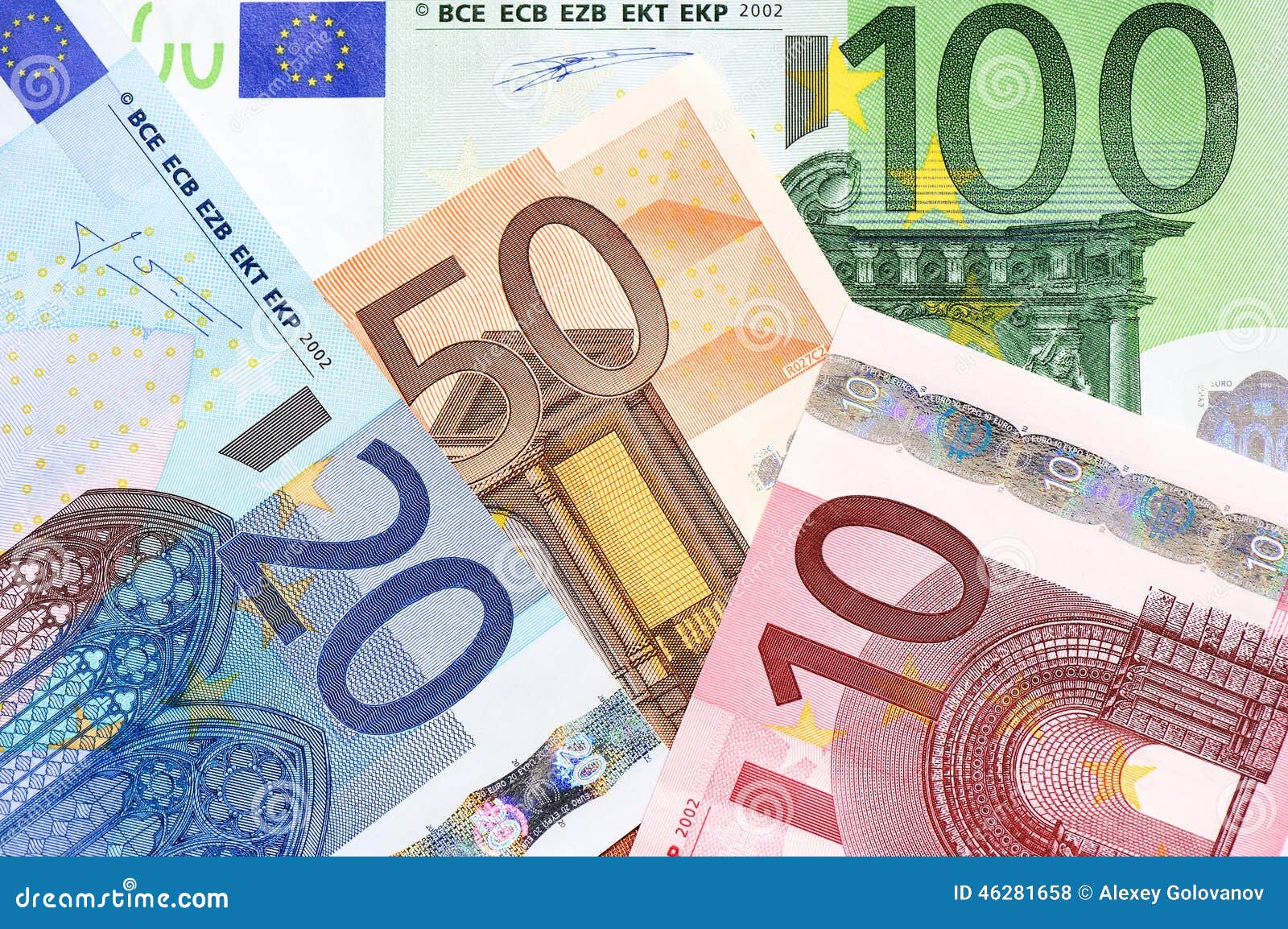 Cash euro stock photo. Image of union, financials, objects - 46281658