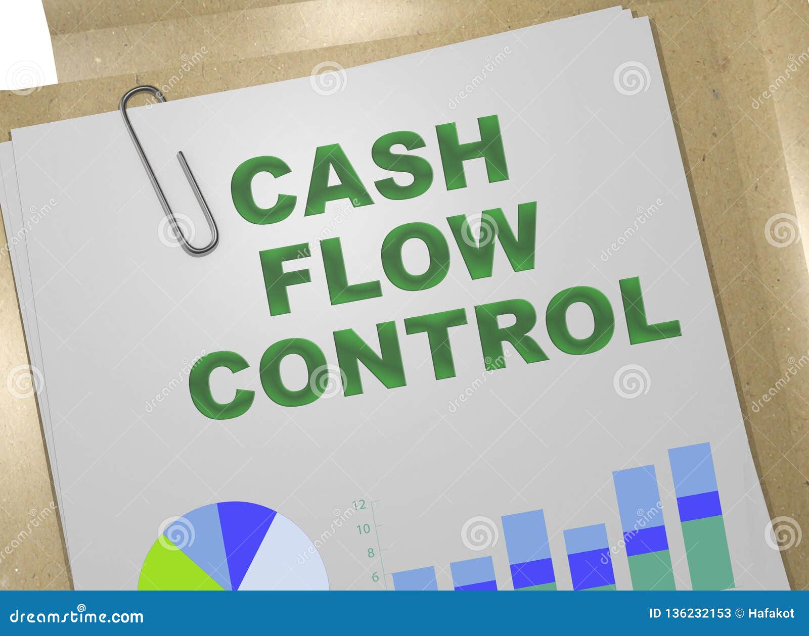 CASH FLOW CONTROL concept stock illustration. Illustration of commerce ...