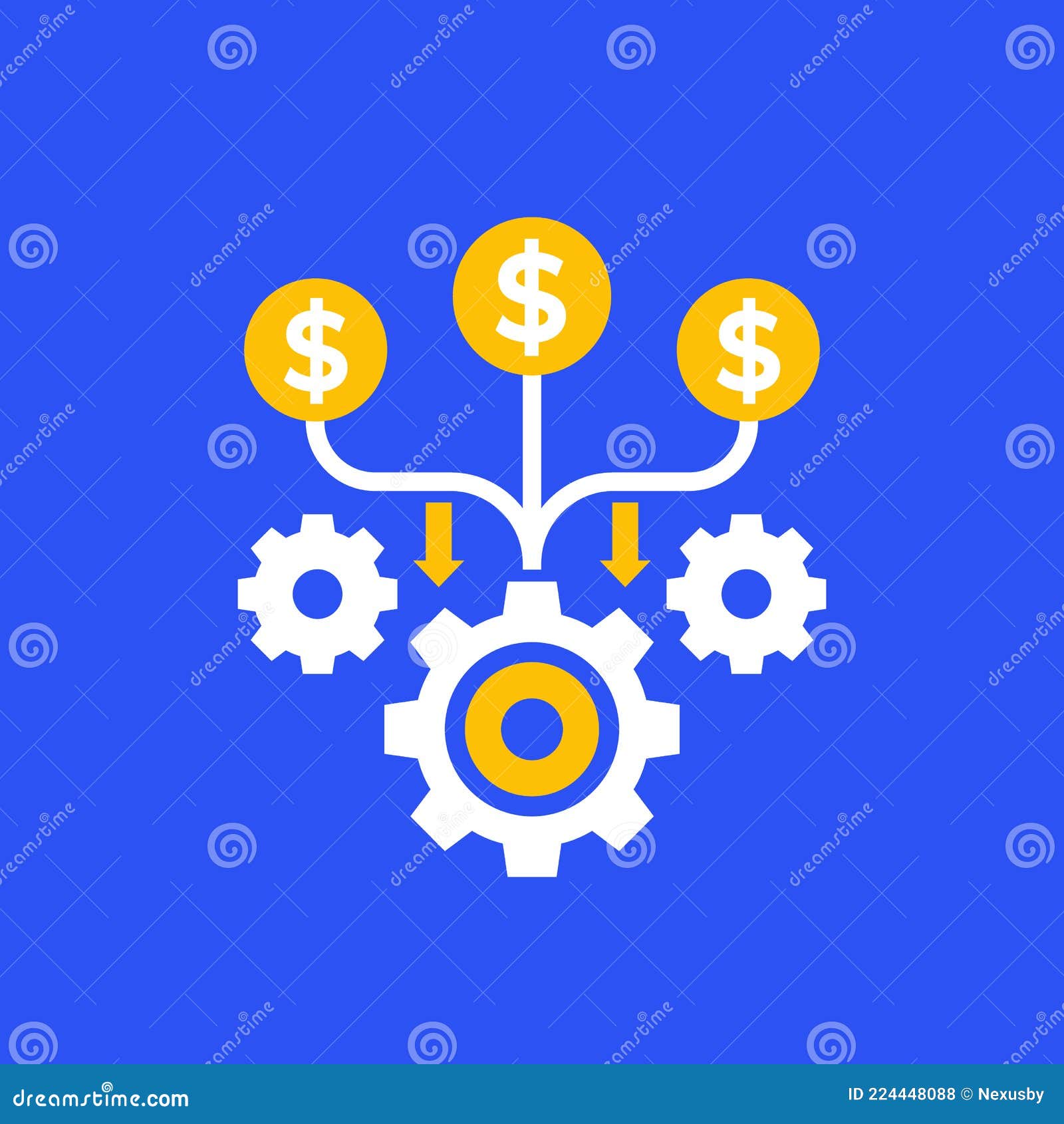 Operational Expense Opex Company Operating Cost Businessman Management ...