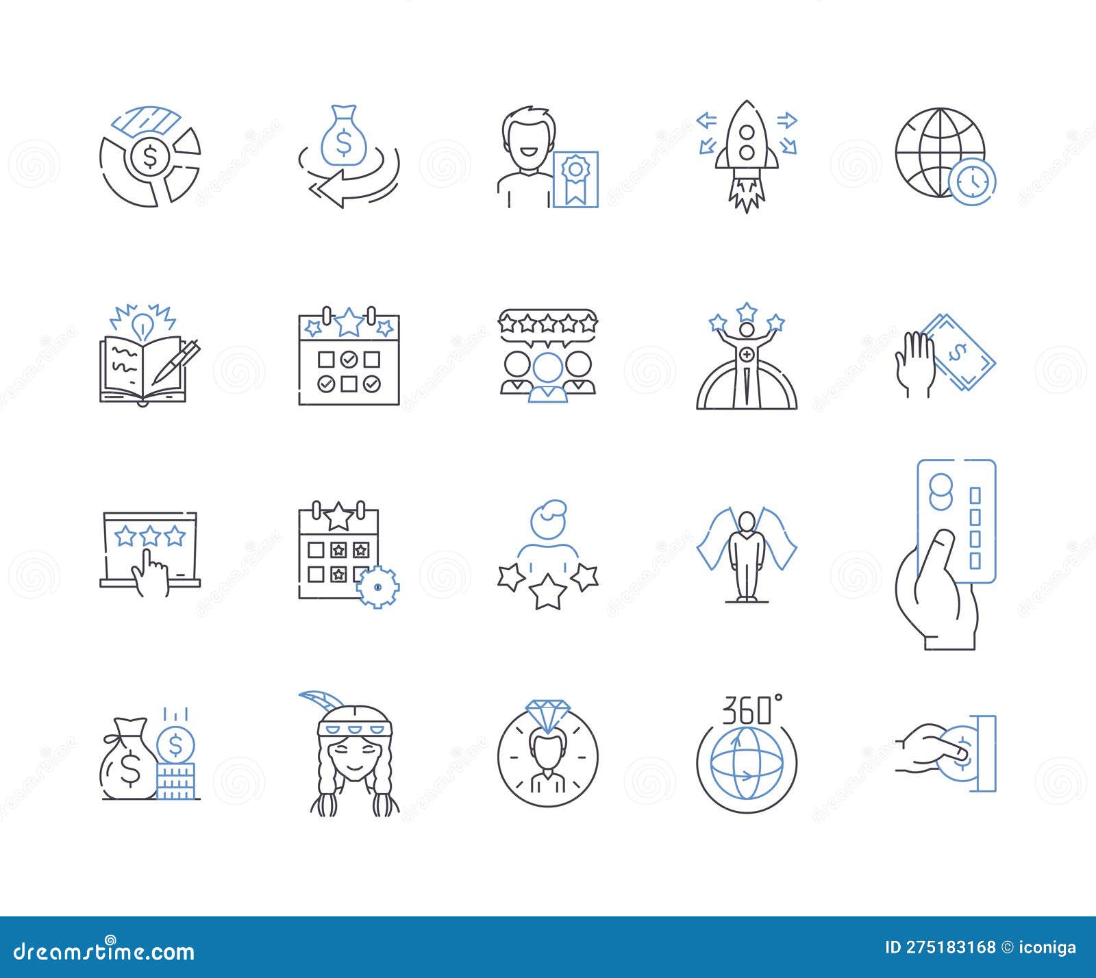 Cash Flow Management Outline Icons Collection. Cash, Flow, Management ... Cash Flow Management Outline Icons Collection. Cash, Flow, Management ...